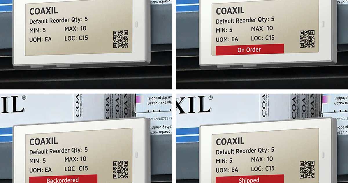 TrackStock Replenish - Electronic Shelf Labels | Datasheet | eTurns